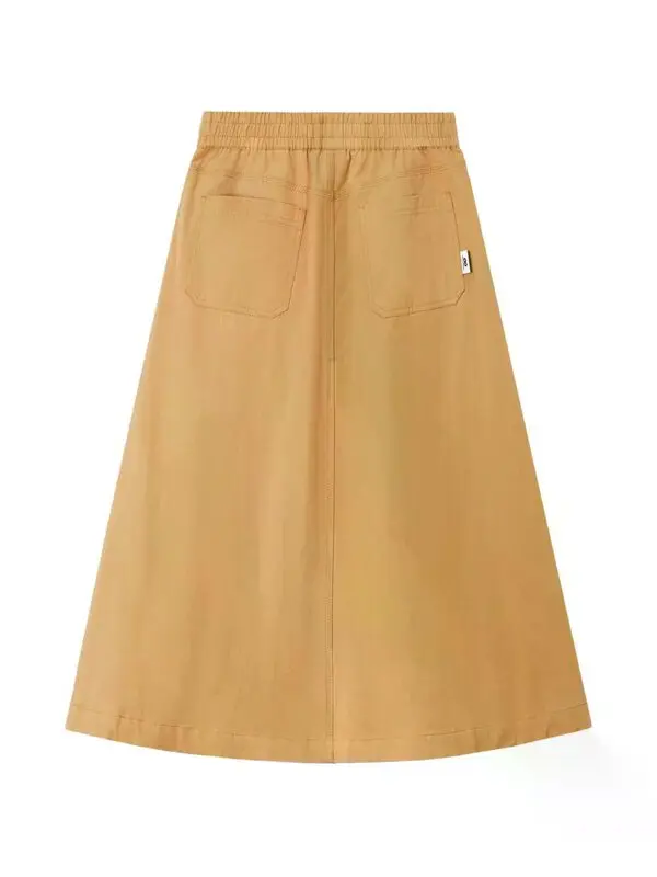 CHOCOOLATE Elasticated-waist Midi Skirt