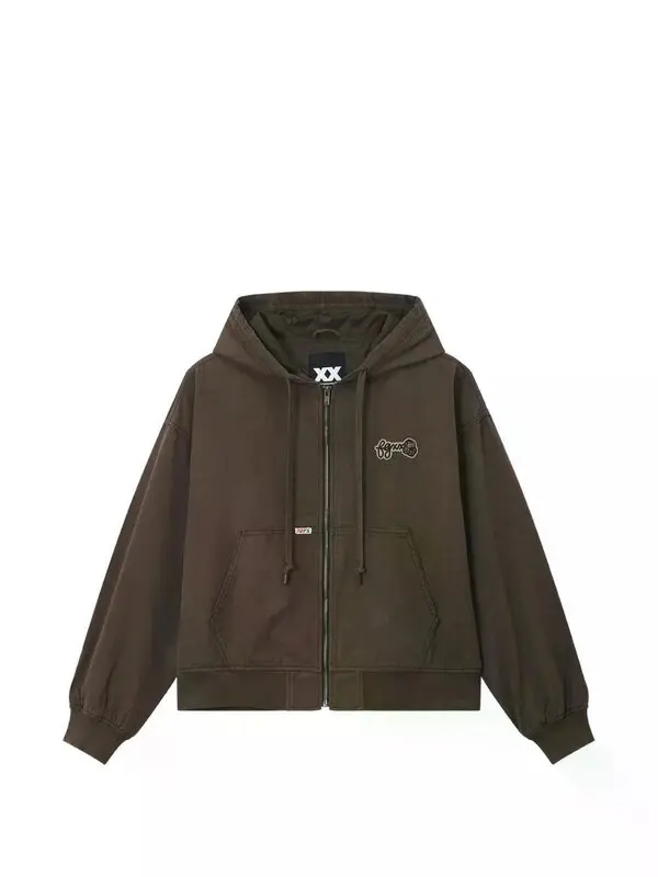 FINGERCROXX Logo-patch Hoodie