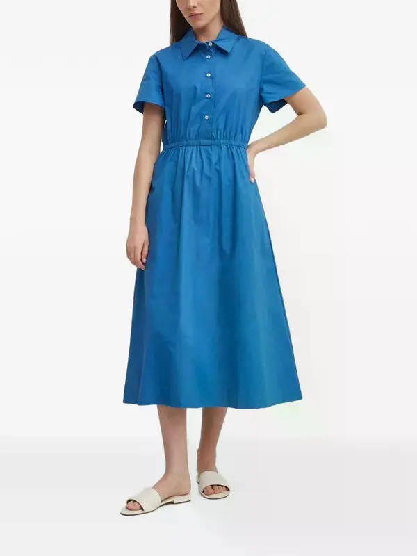 BENETTON Collared Midi Dress