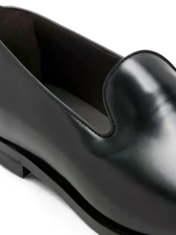 Brunello Cucinelli Polished-leather Loafers