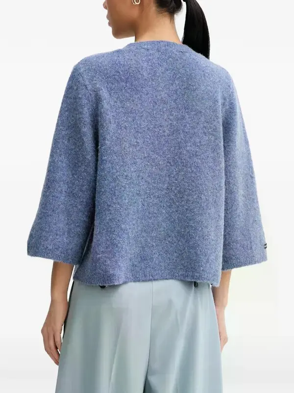 Munthe Knitted Wide-sleeve Cardigan