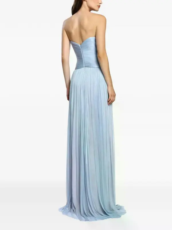 CRISTALLINI Nova Pleated Maxi Dress