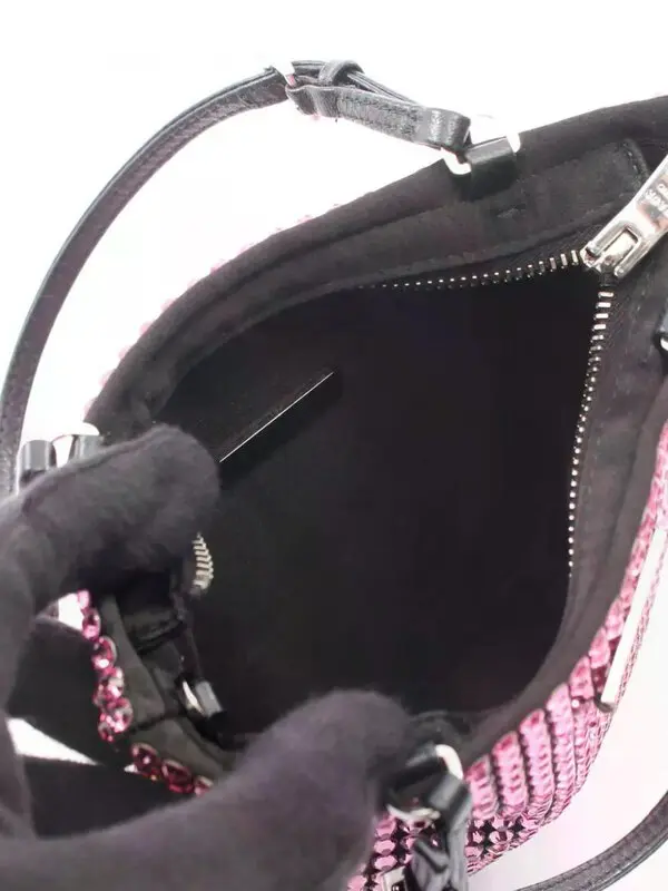 Prada Crystal Mini Tote Bag