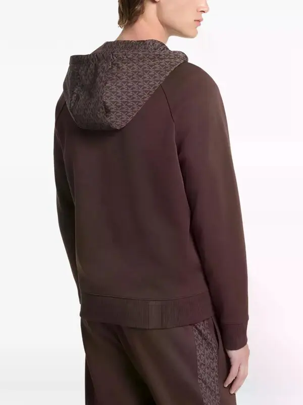 Michael Kors Logo-print Zip-up Hoodie