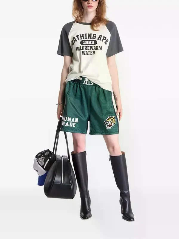 A BATHING APE Raglan-sleeve T-shirt - Neutrals