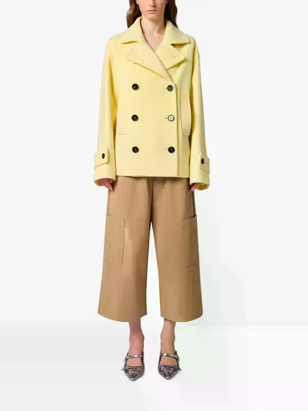 MSGM Double-breasted Button-cuff Jacket