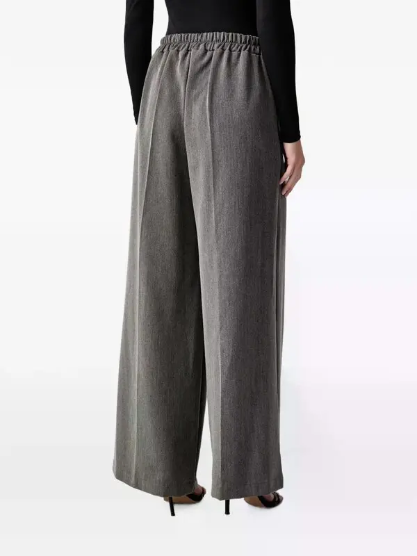 FRACOMINA Pleated Wide-leg Trousers