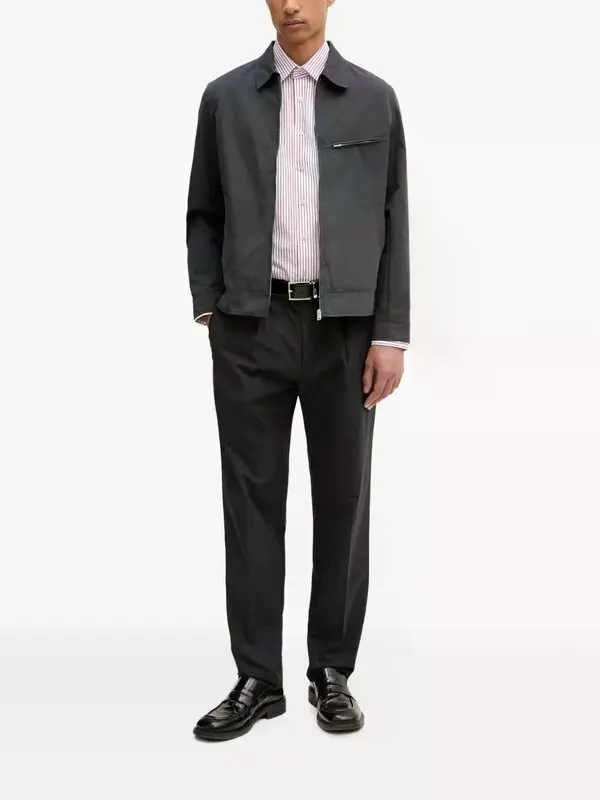 Michael Kors Vertical-stripe Long-sleeve Shirt