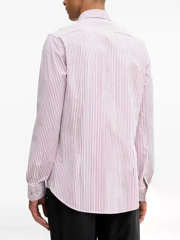 Michael Kors Vertical-stripe Long-sleeve Shirt
