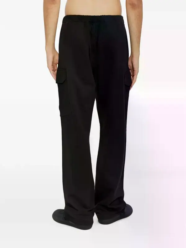 C.P. COMPANY Diagonal Raised Fleece Lens Cargo Sweatpants