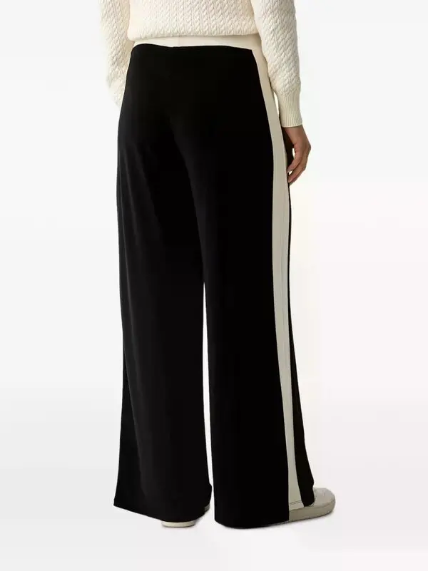 Joseph Ribkoff Side-stripe Wide Leg Track Pants