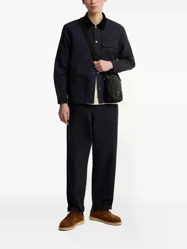 Barbour Ursula Corduroy-collar Multi-pocket Shirt Jacket - Blue