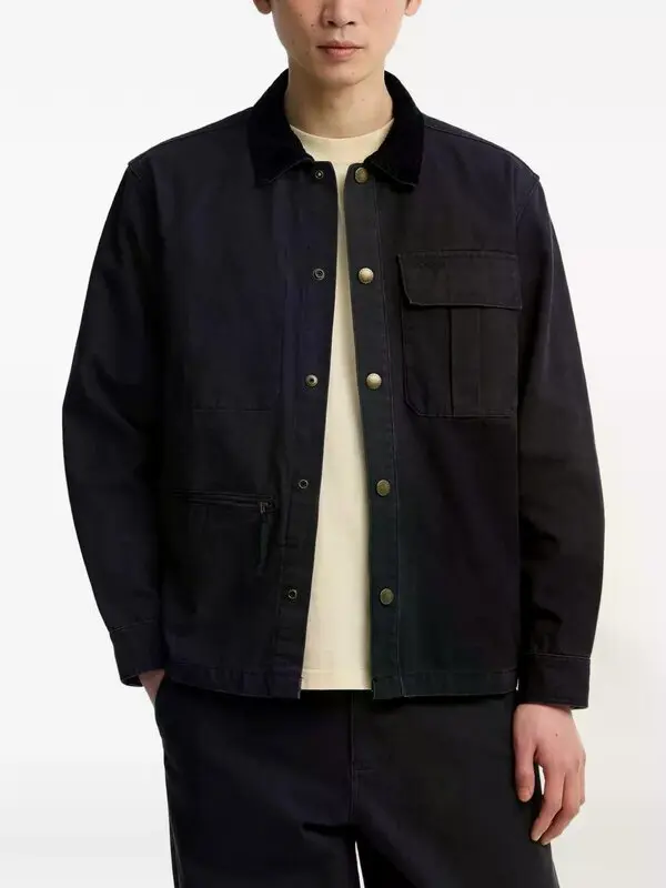 Barbour Ursula Corduroy-collar Multi-pocket Shirt Jacket