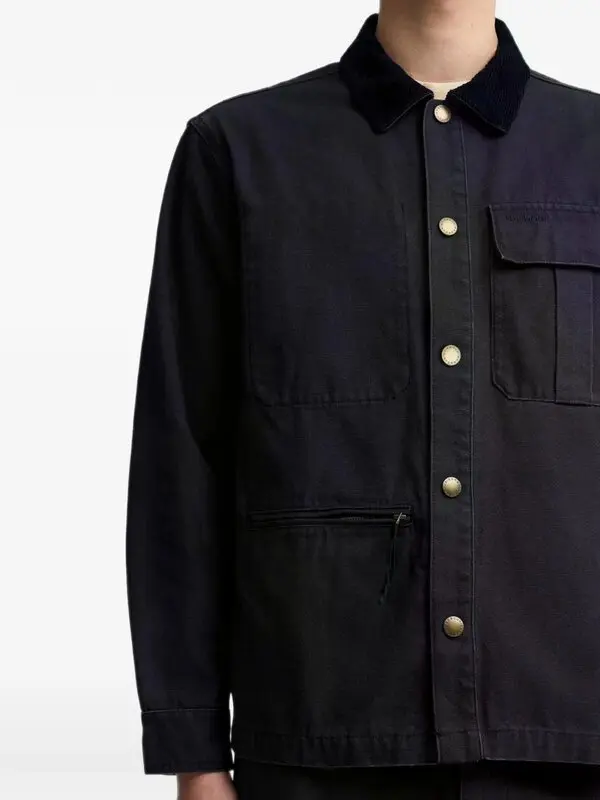 Barbour Ursula Corduroy-collar Multi-pocket Shirt Jacket