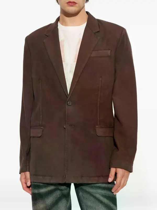 DIESEL® J-creed-aecb Notched-lapel Single-breasted Blazer
