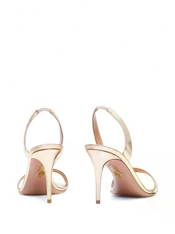 AQUAZZURA So Nude Sandals 85
