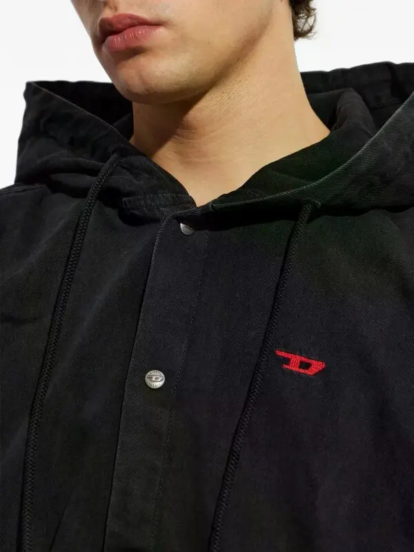 DIESEL® D-dewny-hood Denim Shirt