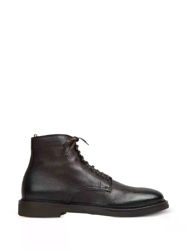 Officine Creative Hopkins Flexi 203 Lace-up Leather Boots - Brown