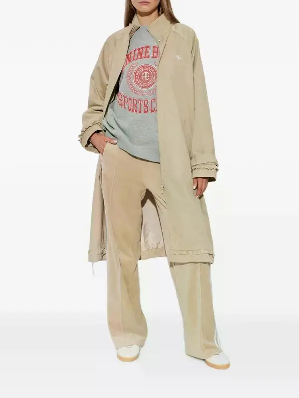 Adidas Logo-embroidered Side-stripe Track Pants
