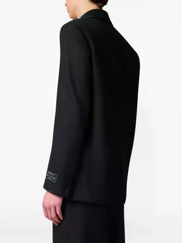 MSGM Shawl-lapel Tailored Blazer