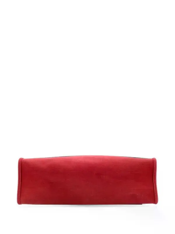 Hermès Herbag Zip Leather And Toile 31 Shoulder Bag