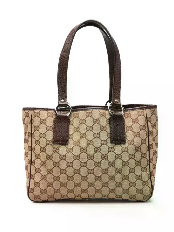 Gucci 2000-2015 Gg Canvas Tote Bag - Neutrals
