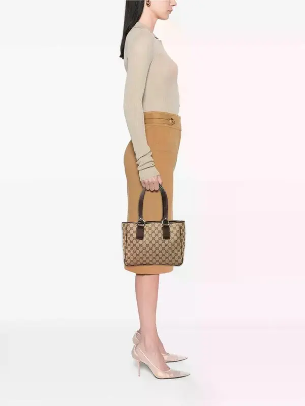 Gucci 2000-2015 Gg Canvas Tote Bag