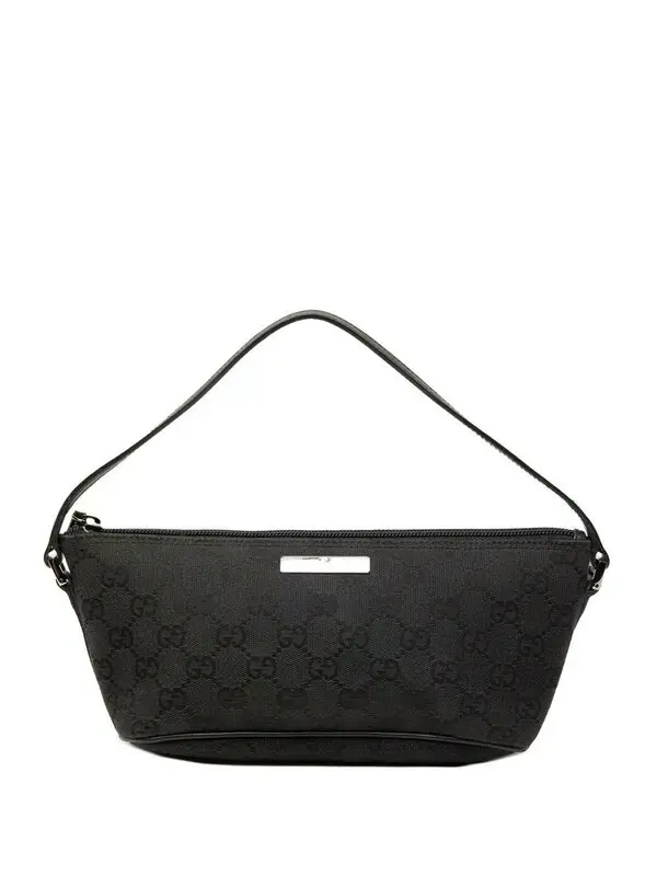 Gucci 2000-2015 Gg Canvas Boat Shoulder Bag