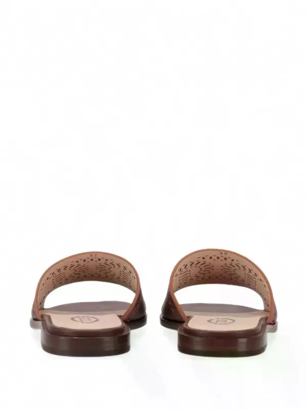 TOD'S Perforated Leather Sandals