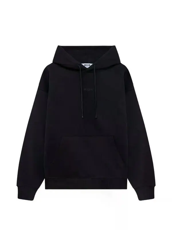 MSGM Graphic-print Drawstring Hoodie