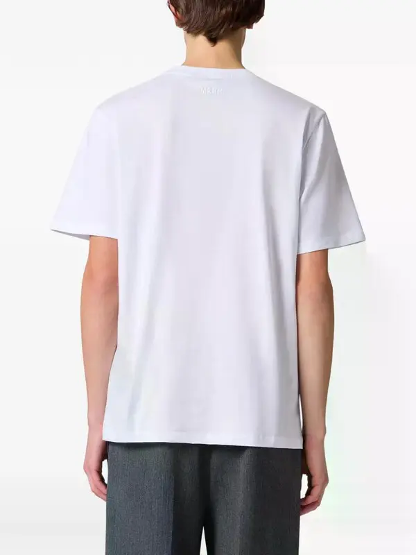 MSGM Slogan-print T-shirt