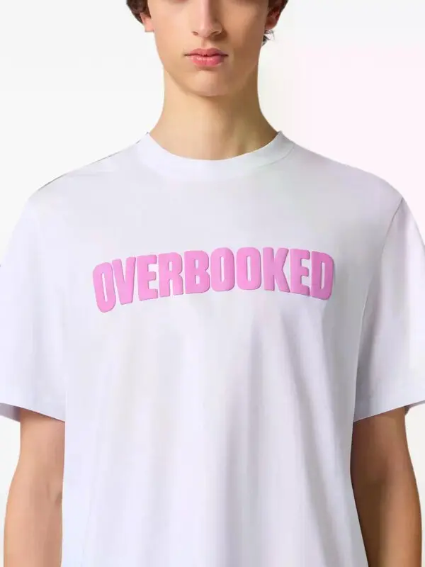 MSGM Slogan-print T-shirt