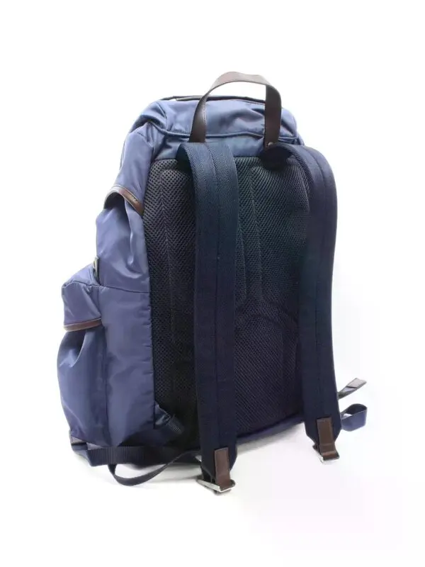 Prada 2020s Triangle-logo Backpack