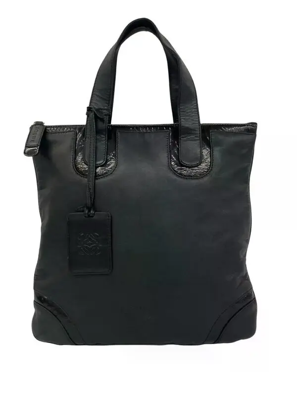 Loewe 2010-2026 Leather Tote Bag - Black