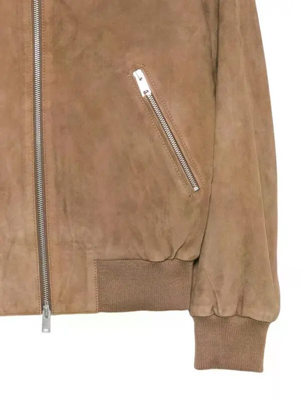 ARMA Suede Bomber Jacket