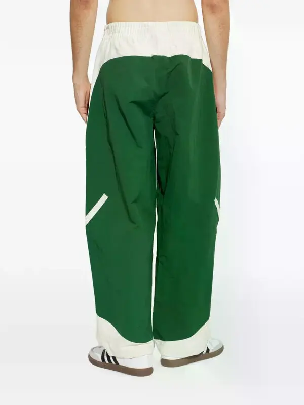 Adidas X Arte Antwerp Z.n.e. Wide-leg Track Pants - Green