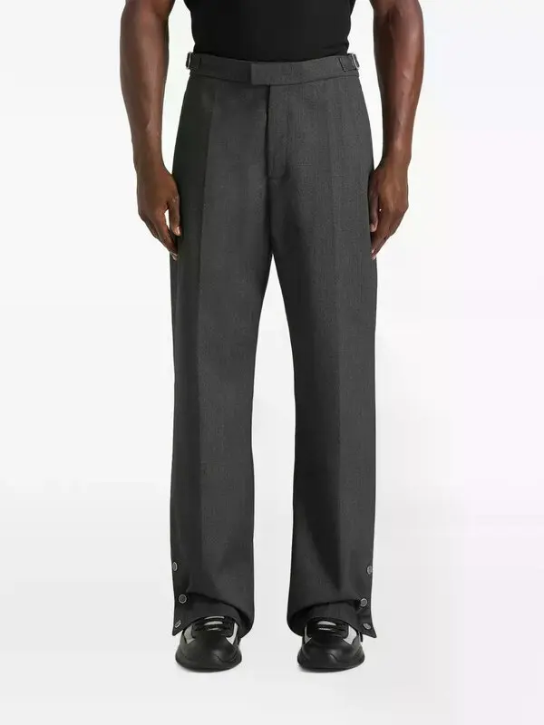Manière De Voir Boris Tailored Button Cuff Trousers
