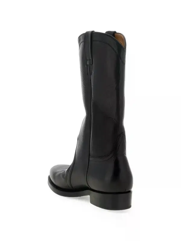 JIL SANDER Bruce Western-style Stitching Boots