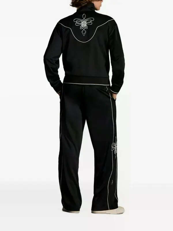 Amiri Embroidered Track Jacket - Black