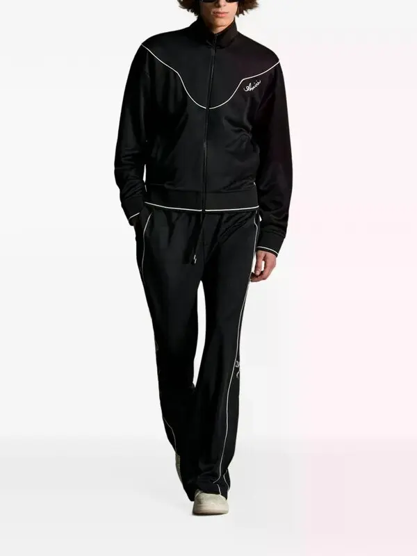Amiri Embroidered Track Jacket - Black