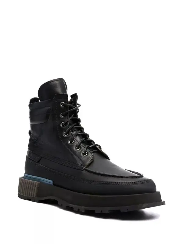 BUTTERO® Lace-up Leather Ankle Boots