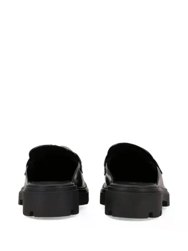 TOD'S Chain-link Leather Mules