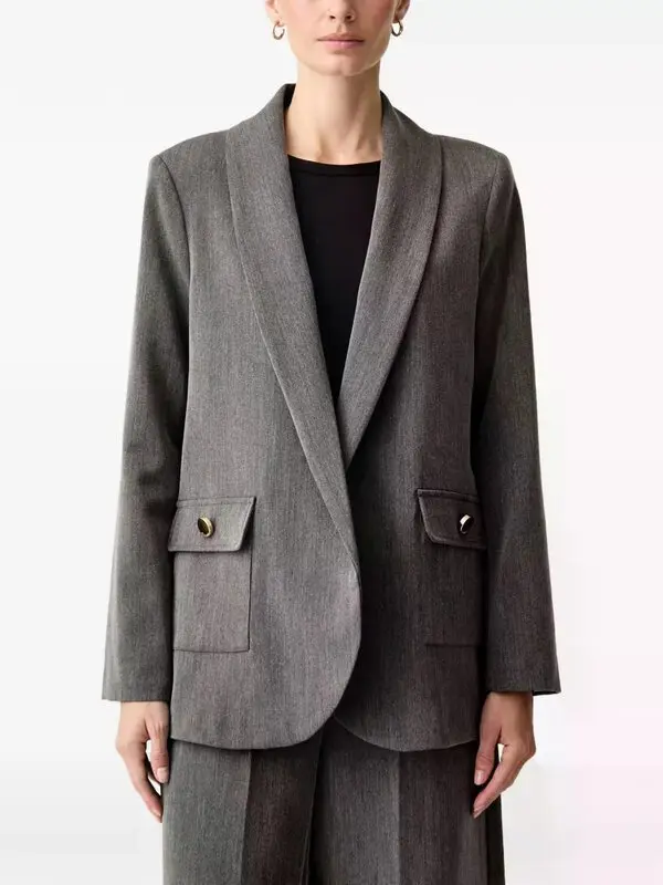 FRACOMINA Shawl-lapel Button-detail Blazer