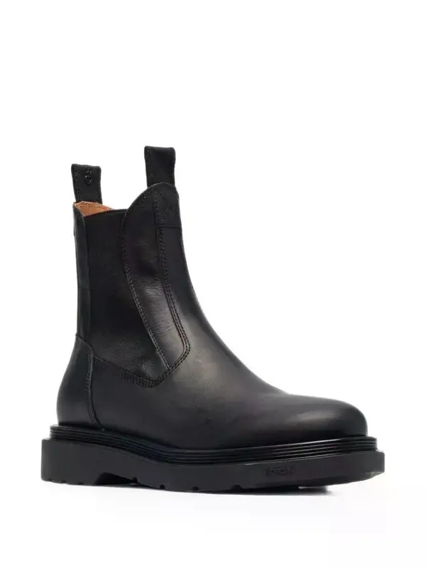 BUTTERO® Leather Chelsea Boots
