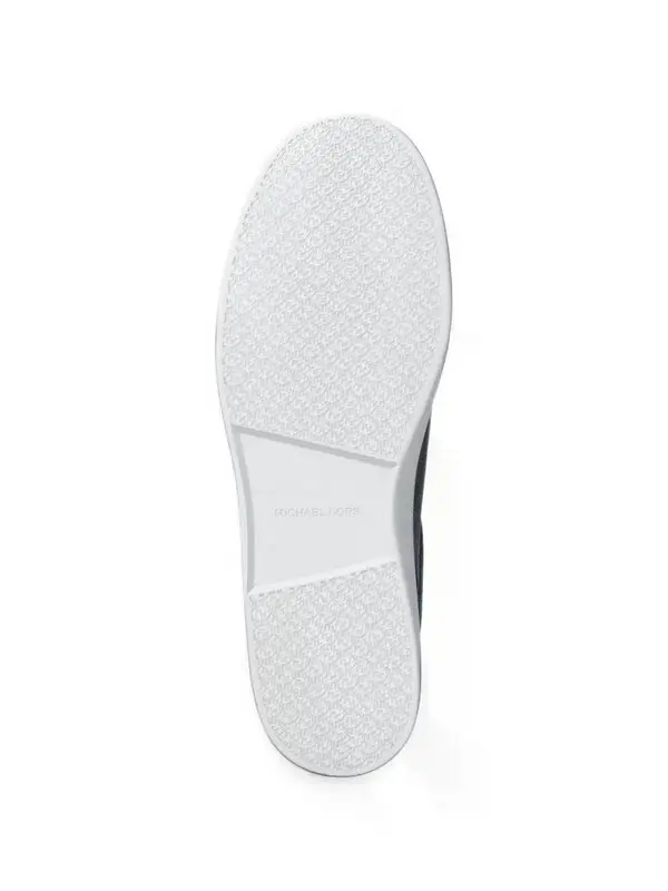 Michael Kors Reign Signature Logo Print Canvas Sneakers