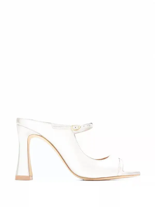 MALONE SOULIERS Rania Buckle-strap Sandals - Silver