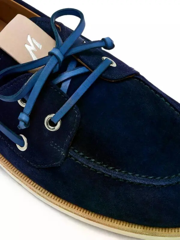 Magnanni Suede Boat Shoes