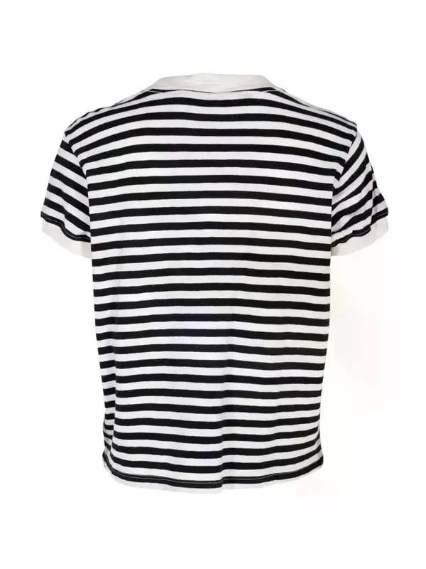MOTHER The Boxy Goodie Goodie Striped T-shirt