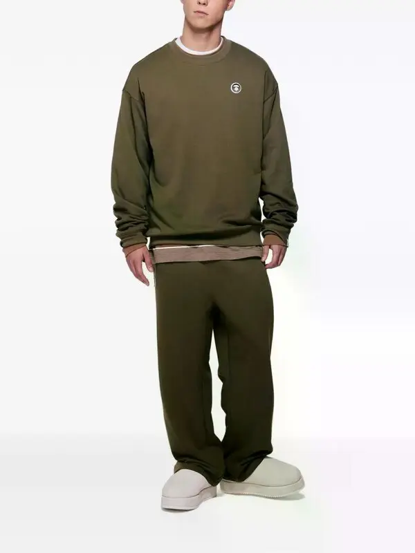 AAPE BY *A BATHING APE Moonface Logo-embroidered Track Pants
