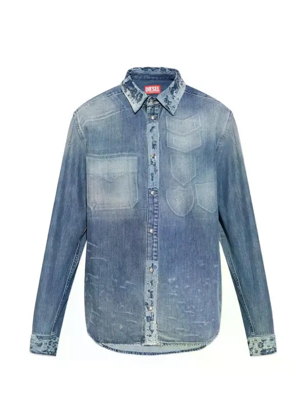 DIESEL® D-simply Shirt - Blue